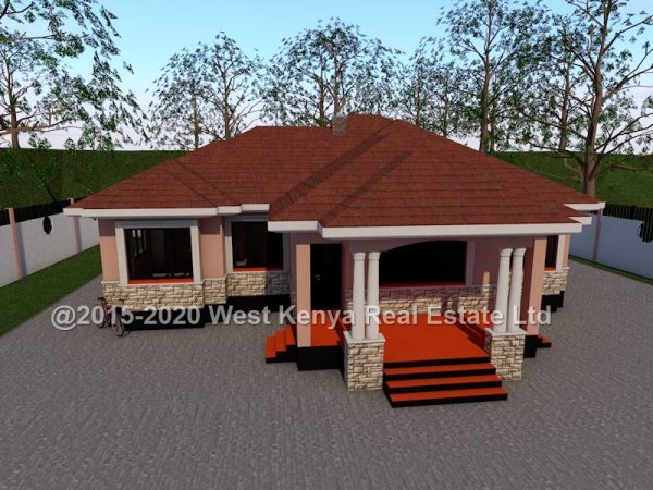 Two Bedroom House Plans in Kenya - West Kenya Real Estate Ltd